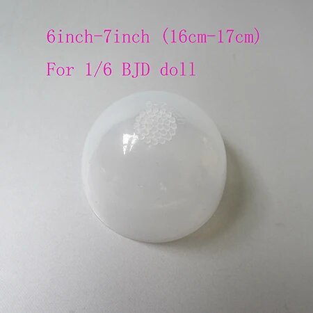 Белая голова для кукол 1/6 BJD 6-7 inch
