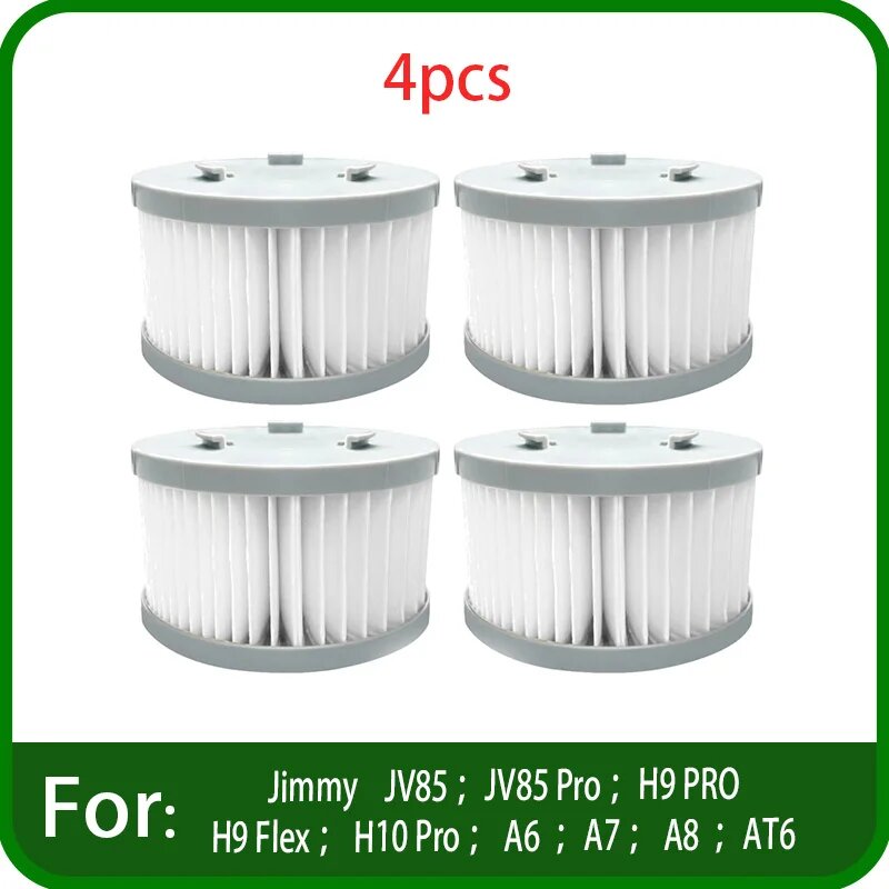 Фильтр для пылесоса JIMMY JV85 / JV85 Pro / H9 PRO / H9 Flex / H10 Pro / A6 / A7 / A8 / AT6 (4 шт.)