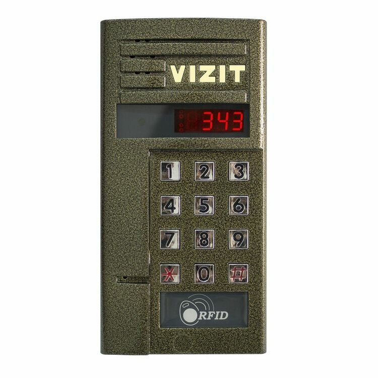 БВД-343R блок вызова домофона Vizit