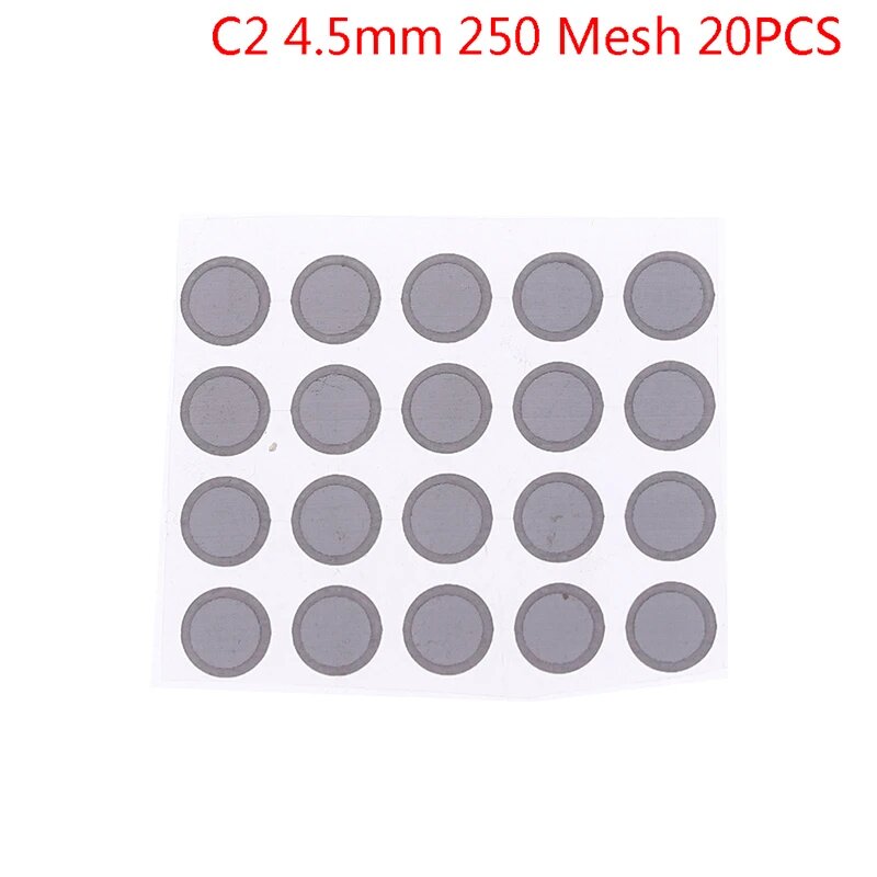 Бумага для настройки наушников ESHYLALA 20 шт. 4.5mm 250 mesh