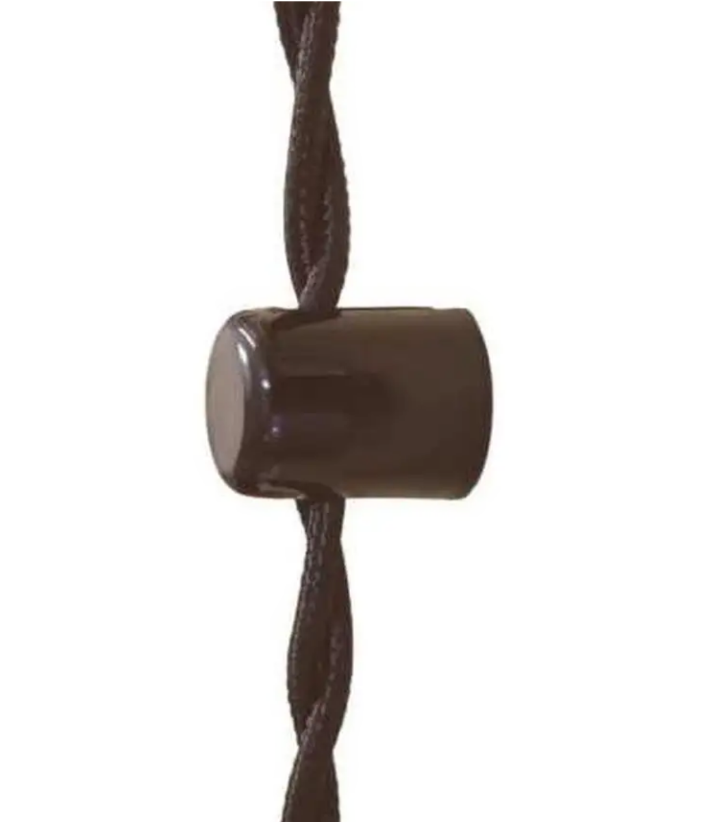 Держатель провода универсальный "Вектор" №2 (коричневый), арт. КМ-02.03 100шт