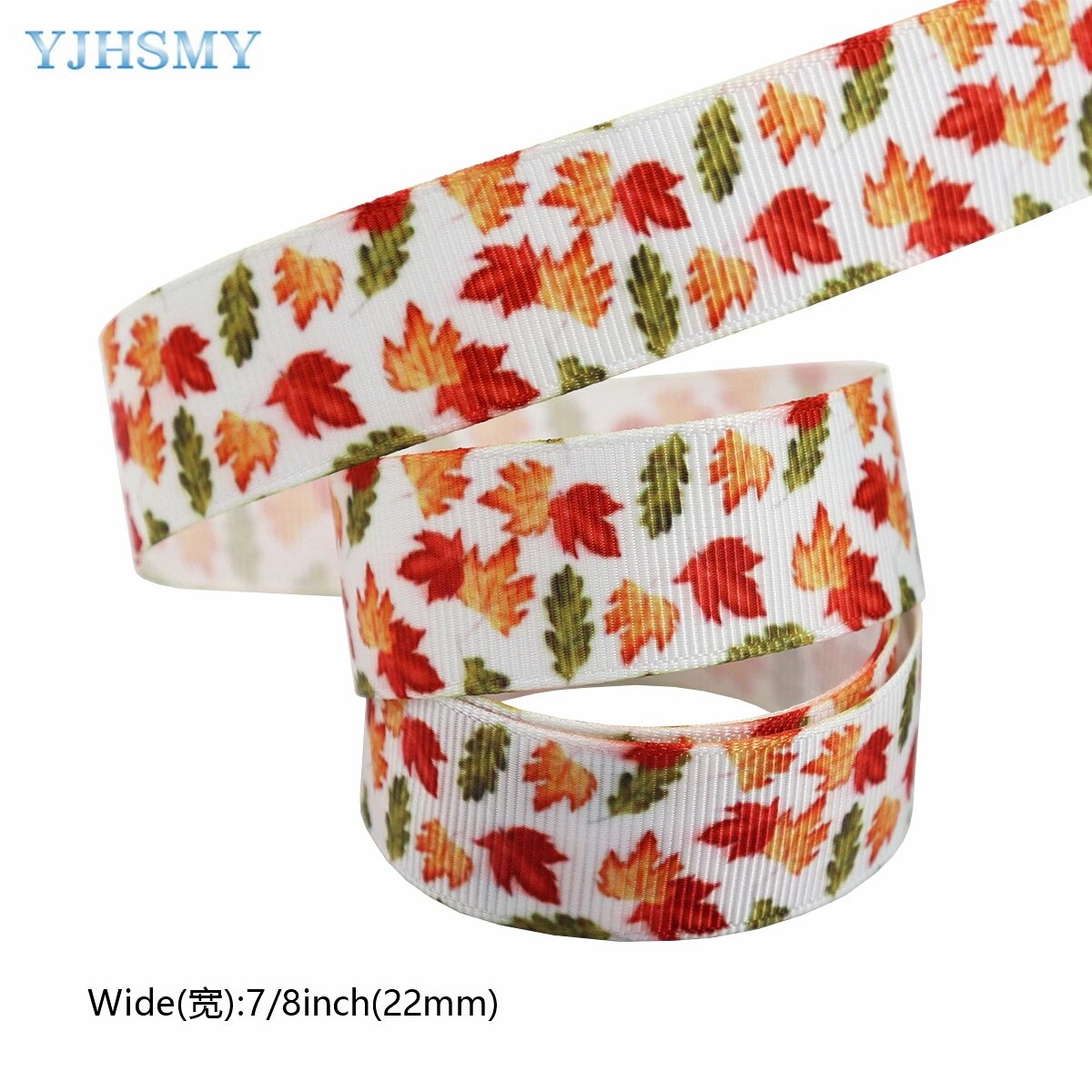 Осенняя лента, корсажная лента для осени, благодарения, Подсолнухи, тыквы, листья, декоративные ленты для осени, благодарения, подарочная лента