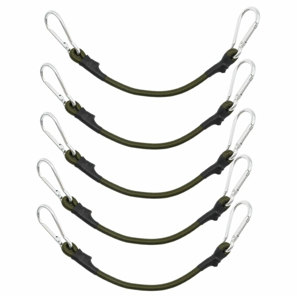 Карабин-Банджи-шнур, Эластичный ремешок с крючком для кемпинга