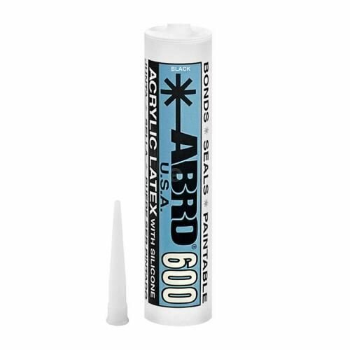 Герметик акриловый abro 600 черый 310 мл Abro AS600BLK