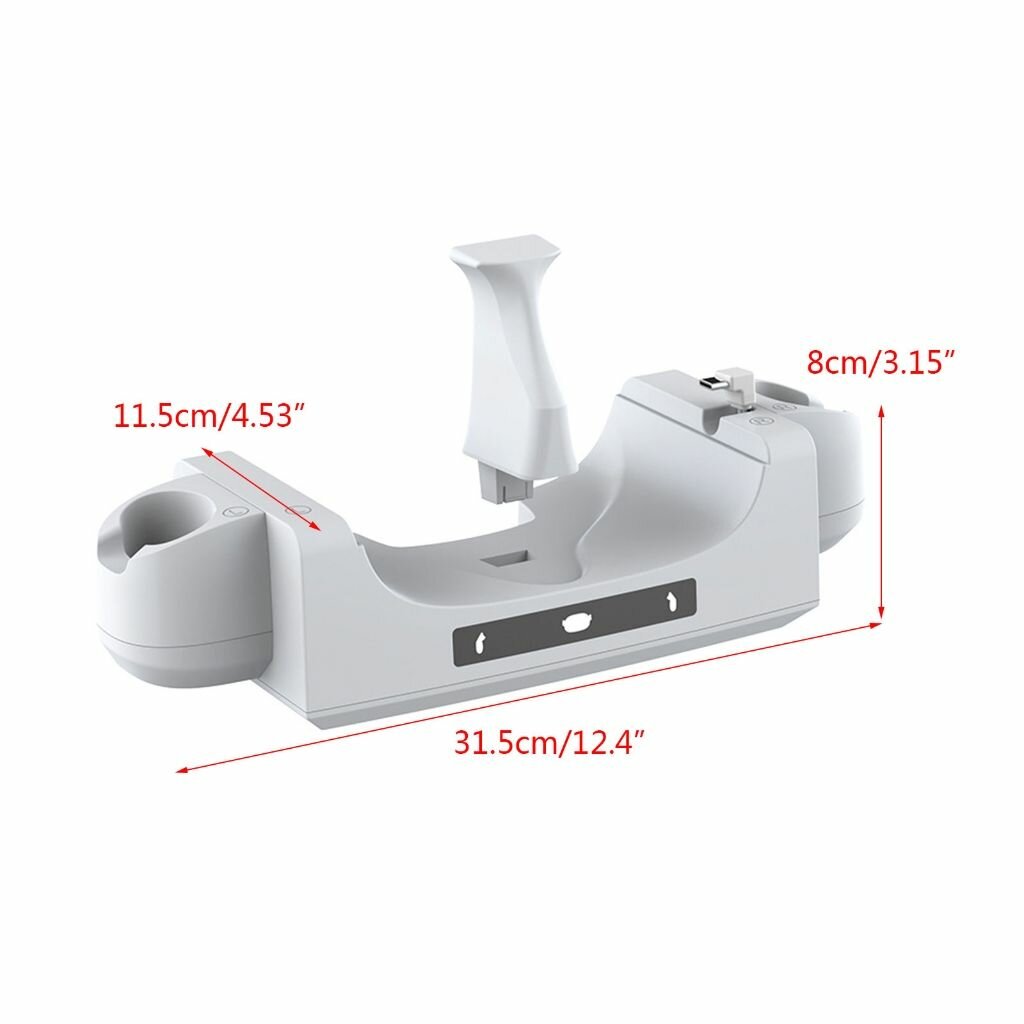 Совместимо с зарядной базой Meta Quest 3 VR, настенной станцией