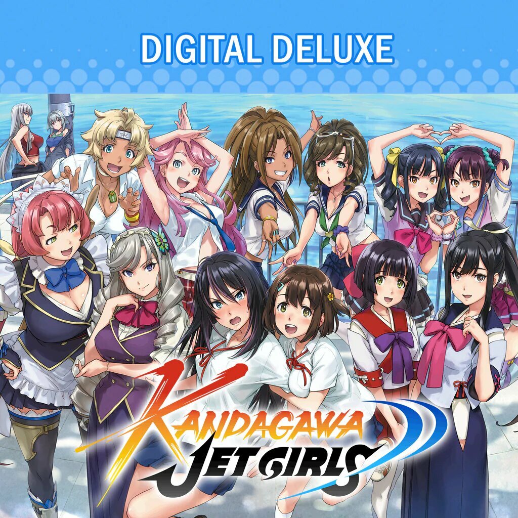 神田川JET GIRLS Kandagawa Jet Girls _x0094_ Digital Deluxe Edition для Sony PlayStation | PS4 и PS5 | Игра навсегда | Быстрая доставка (Турция)
