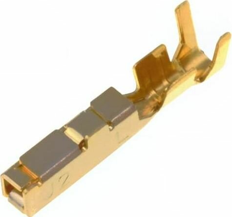 Контакт JST SJ2F-21GF-P1.0 "мама" gold flash никелированные 0,3-0,75мм2 J2000 1 шт