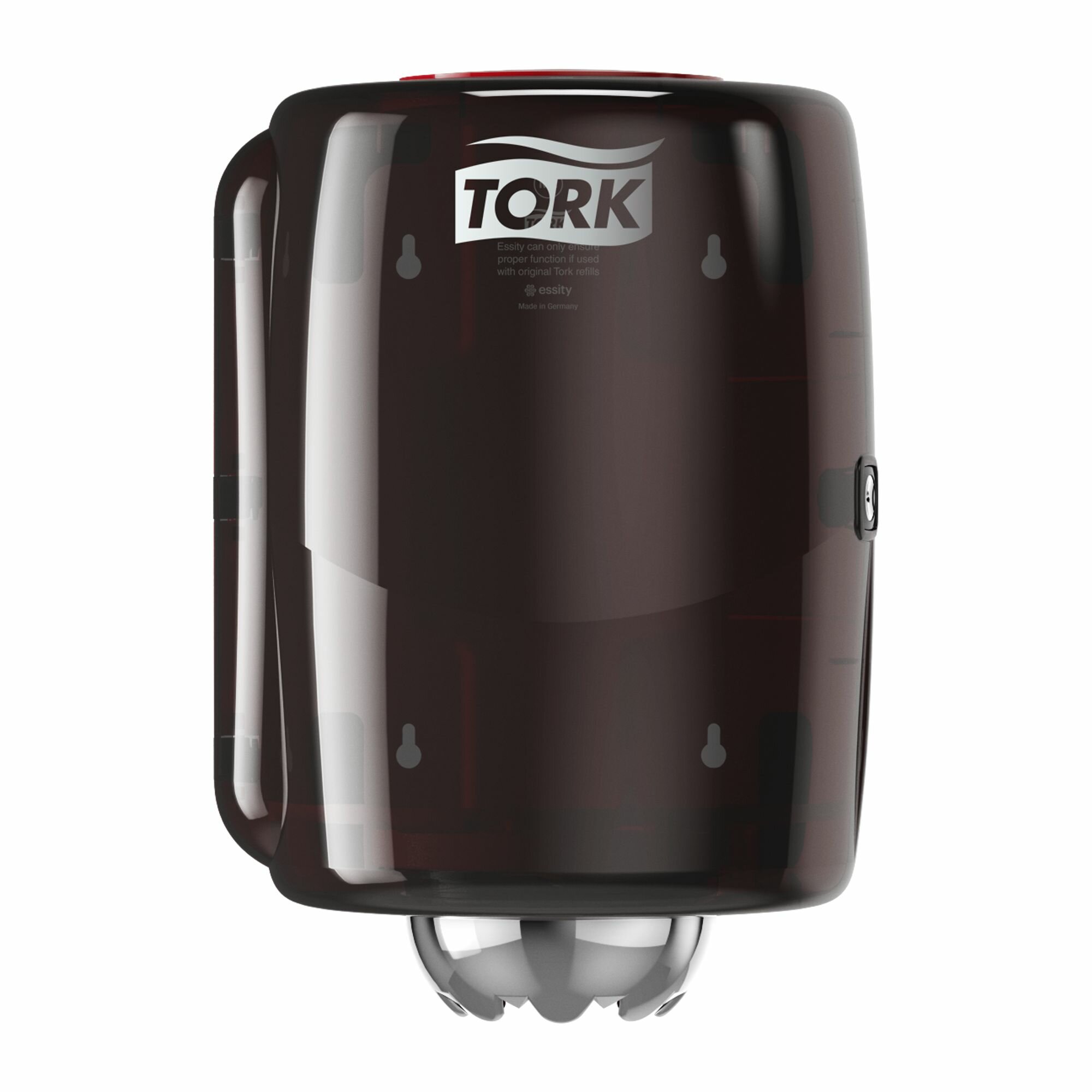 Диспенсер для бумажных полотенец с центральной вытяжкой Tork Performance, система M2, цвет: черный, 659008