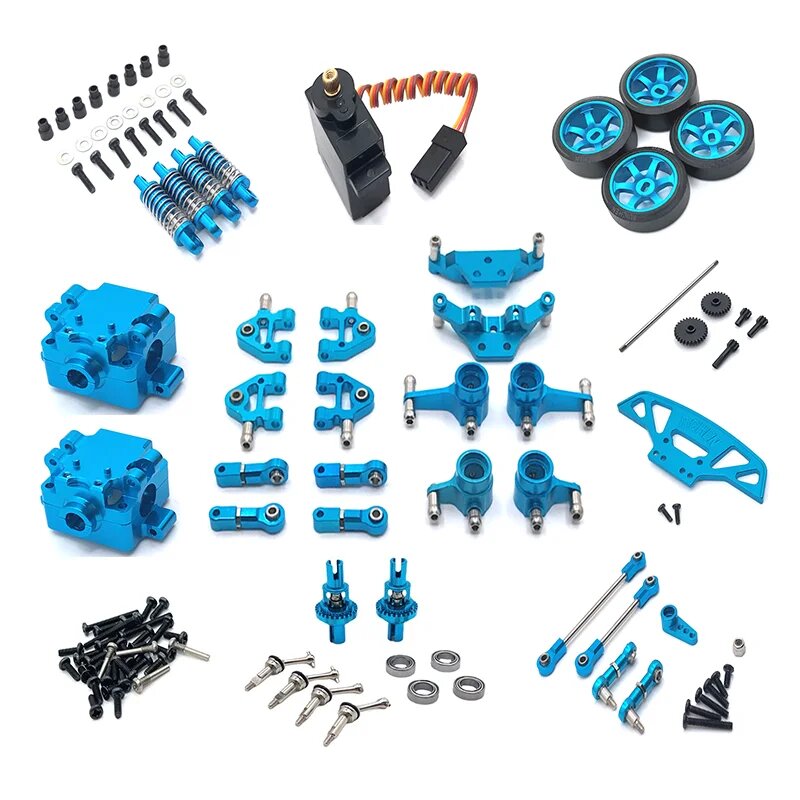 WLtoys 1/28 Металлические сервоприводы, Синий