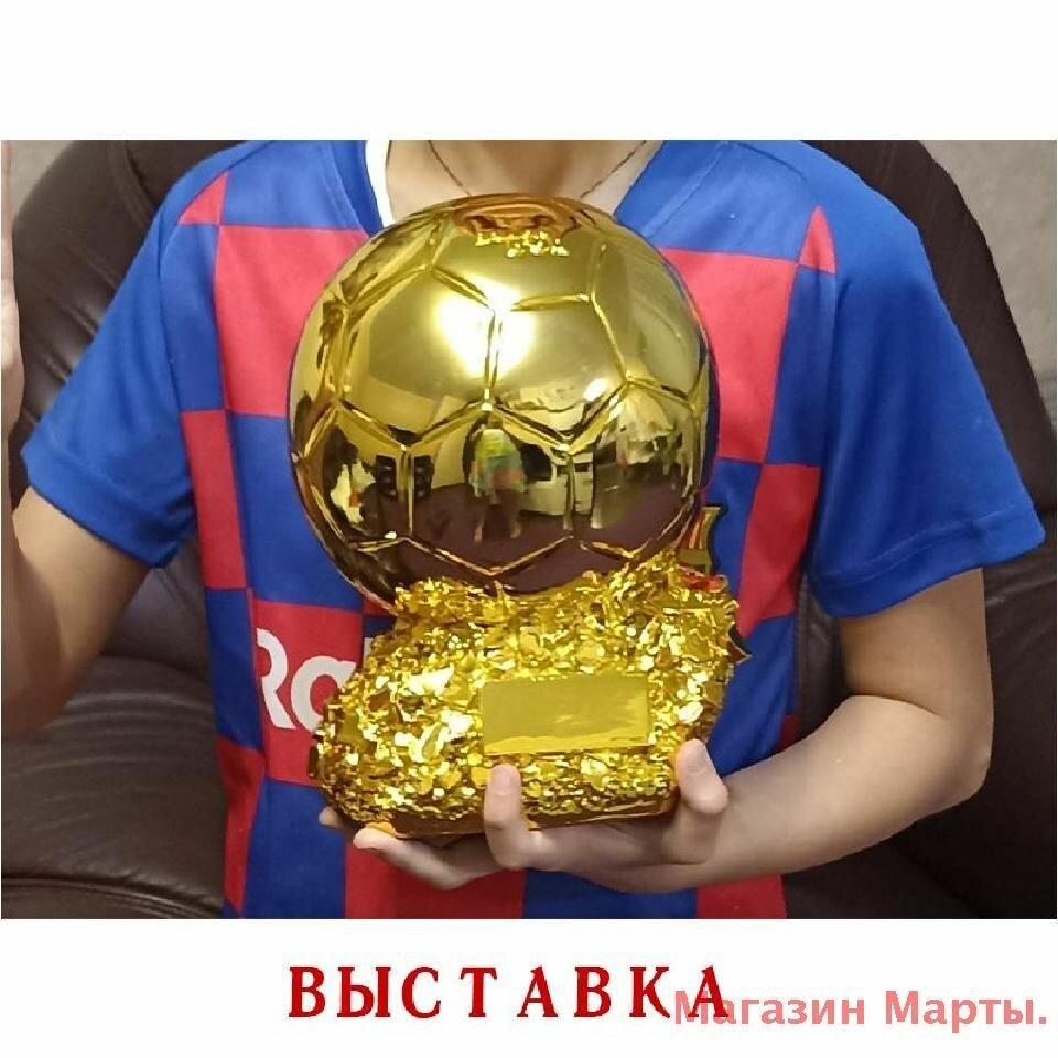 Приз Золотой мяч лучшему игроку 25 см