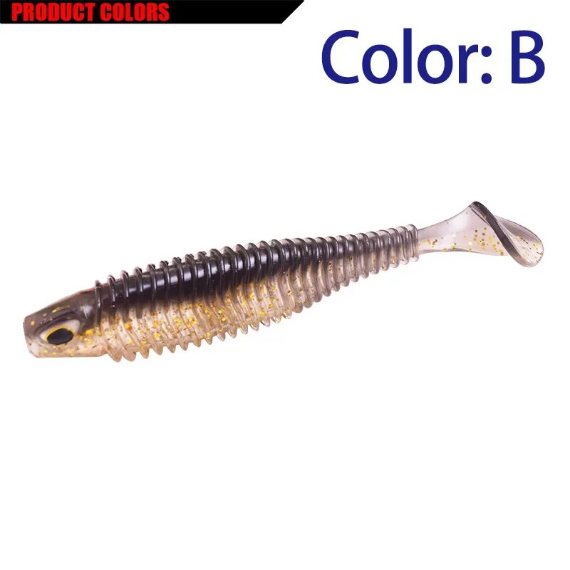 Силиконовая блесна WDAIREN Shad Frog Foot, 11 см, Цвет: B
