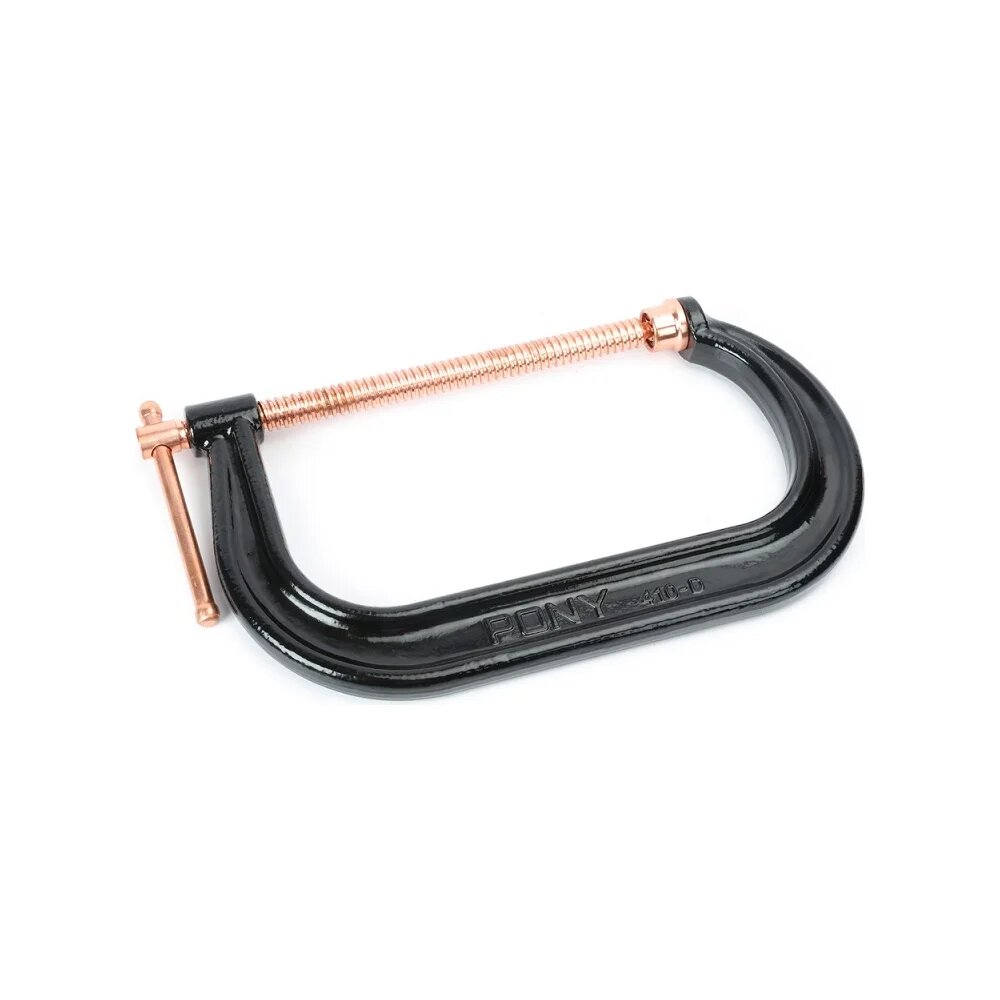 Струбцина Pony Jorgensen G-образная 410-D, медный, черный