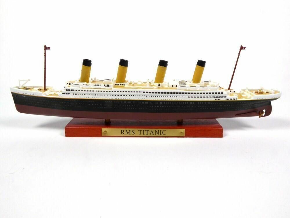 Судна Модель Atlas 1:1250 R.M.S TITANIC Коллекционная литая лодка круизного лайнера Игрушки