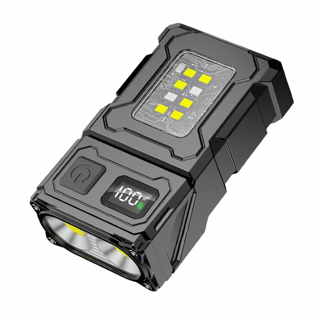 Наружный многофункциональный фонарик COB work light на открытом воздухе