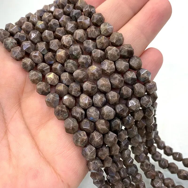 Бусины из агата, халцедона и нефрита LUOMAN XIARI