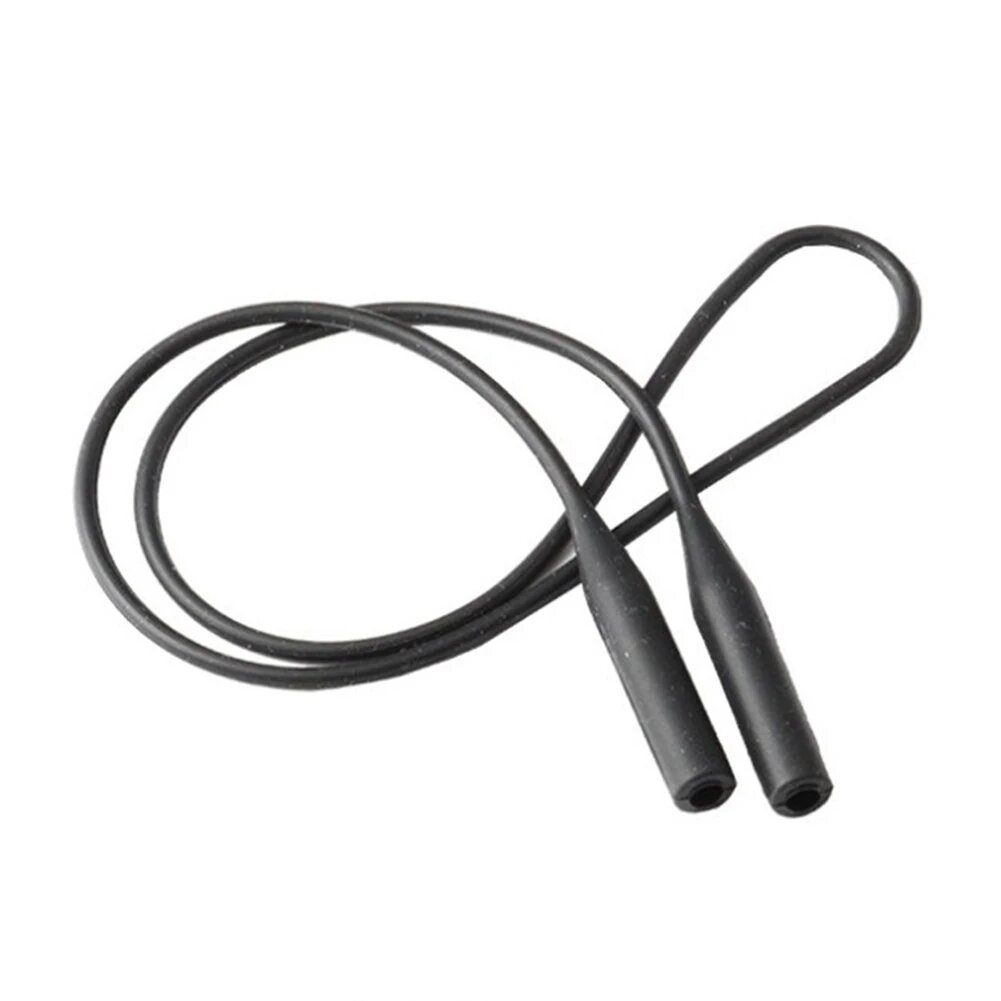 Силиконовый ремешок для очков Черный, черный