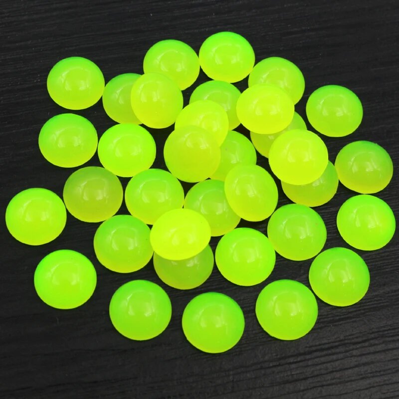 Кабошоны янтарного опала из смолы 8 мм 10 мм 12 мм Cqhcyb 40 шт. Зеленый, 10 мм, 1