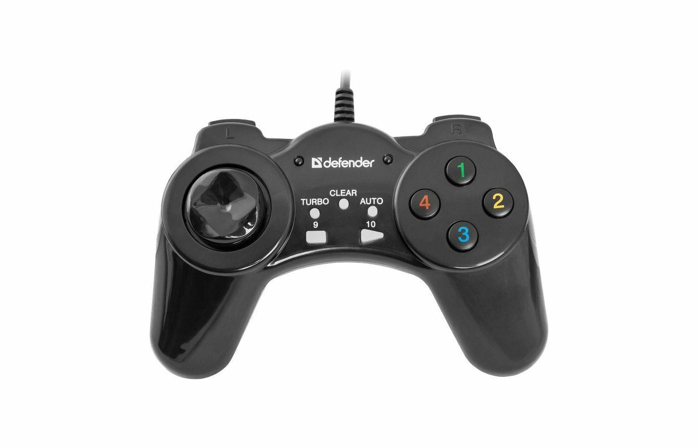 Проводной геймпад для компьютера DEFENDER VORTEX , USB, 13 кнопок.