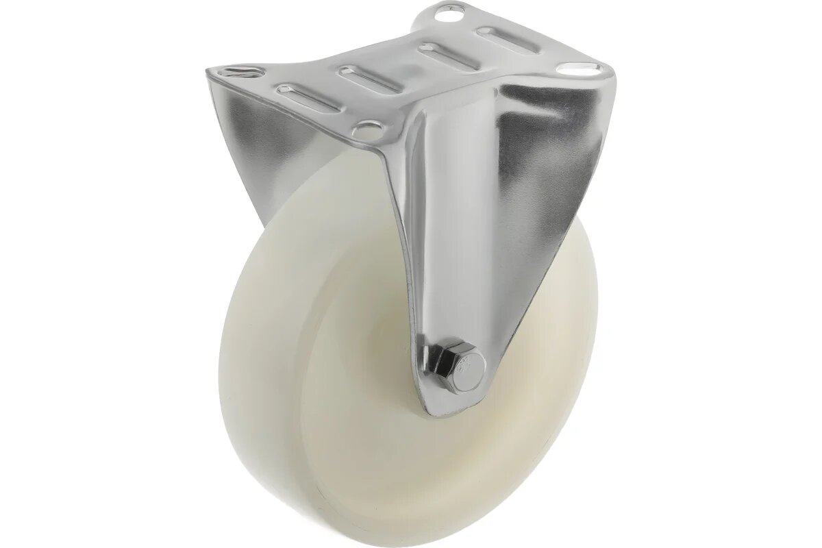 А5 Колесо большегрузное нейлоновое неповоротное с площадкой FCpn 52 (125 мм; 200 кг) 1006365