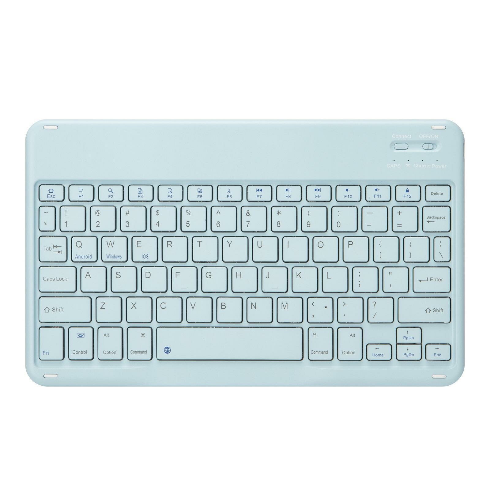 Чехол-клавиатура Tianyun, для Samsung X200, A8, синий, кожаный