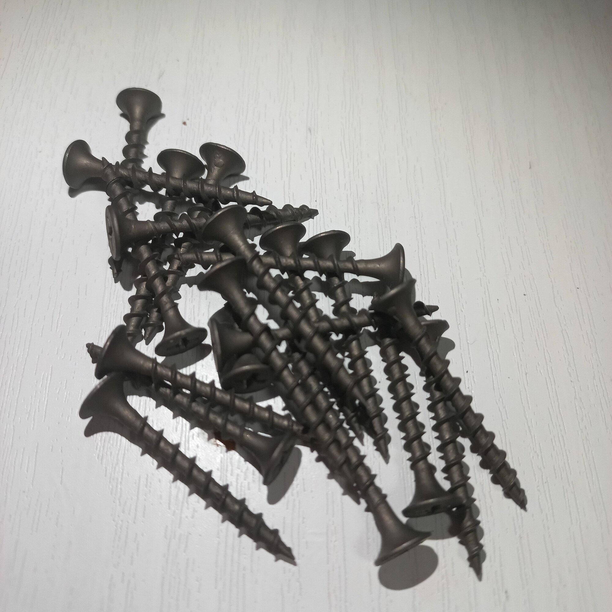 Саморез по дереву 3.5 *35 (100 штук), саморез черный по дереву