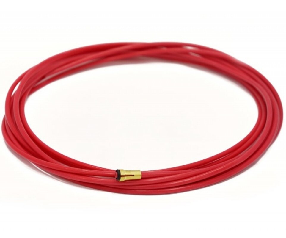 Канал подачи проволоки тефлоновый 1,0-1,2 мм/3м/Red