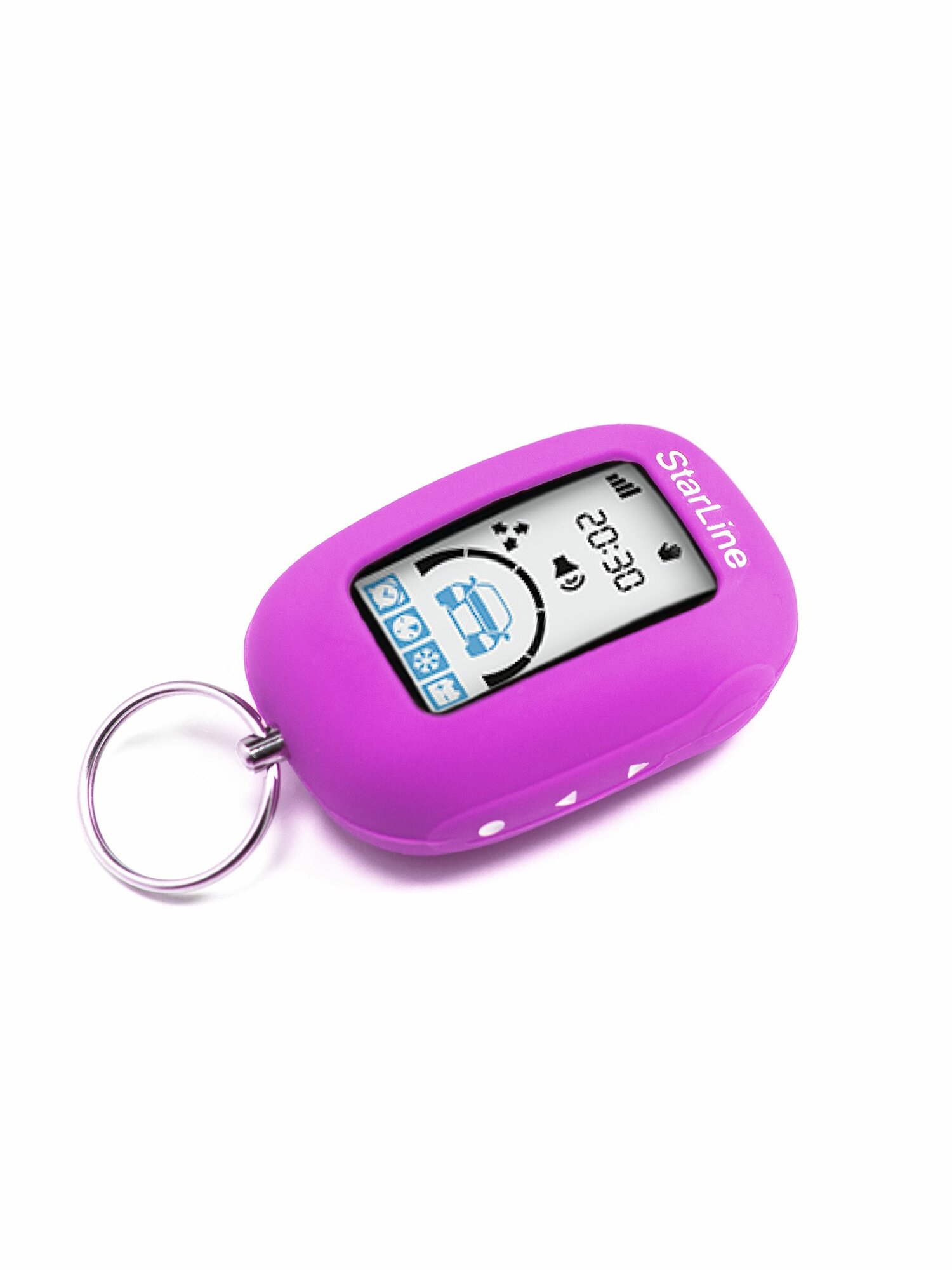 Чехол для брелока StarLine B62 B64 B92 B94 B95 B96 B97 X96, Силиконовый Фиолетовый