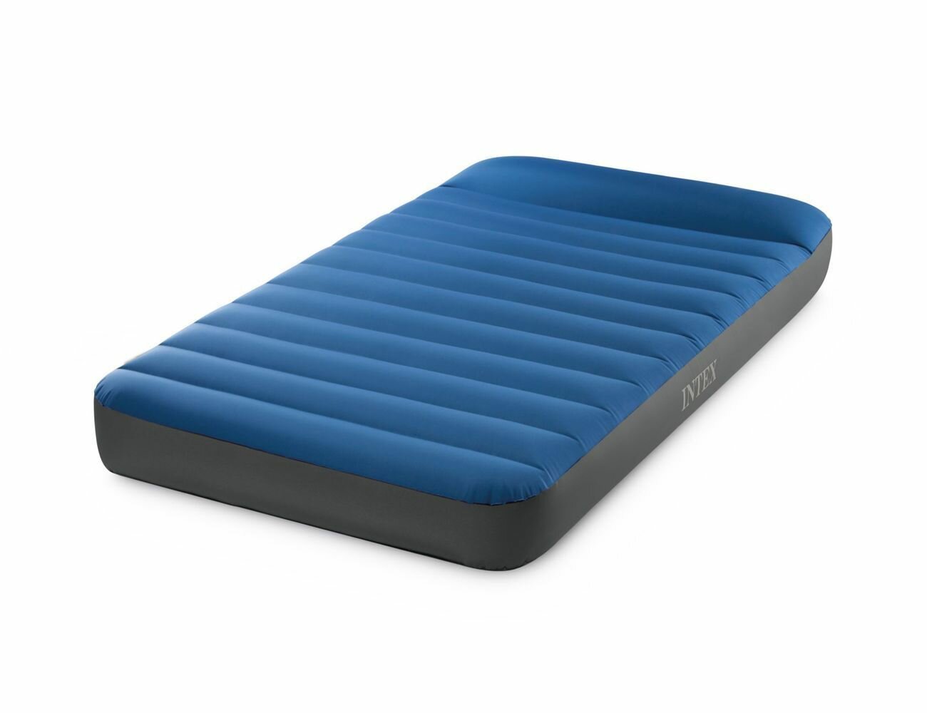 Одноместный надувной туристический матрас Intex Camping mattress (Twin), 99х191х22 см с USB-насосом