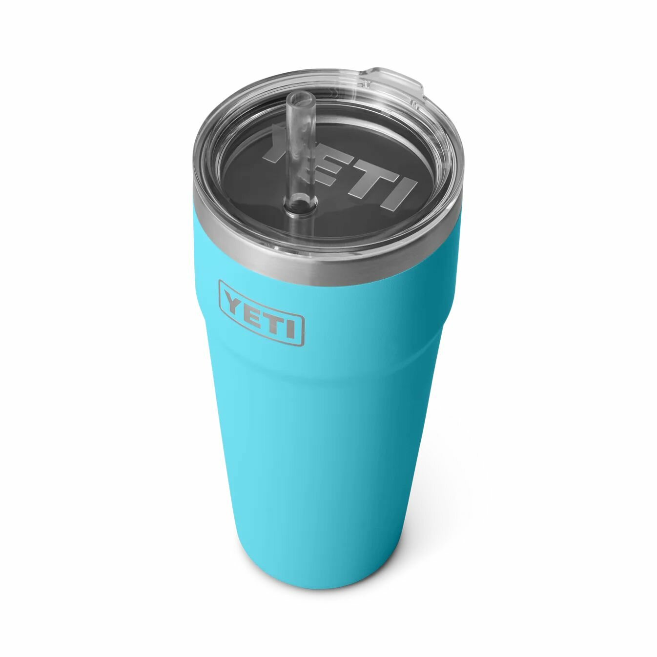 YETI термокружка с трубочкой Rambler (Reef Blue) 769мл