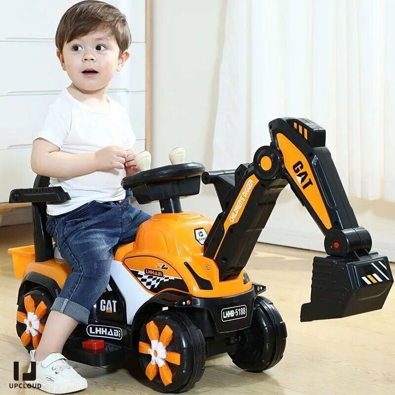 Электромобиль-трактор детский "Mini Farmer", скорость 3 км/ч, для детей 1-9 лет, 62 см х 34 см х 39,5 см — фото 1