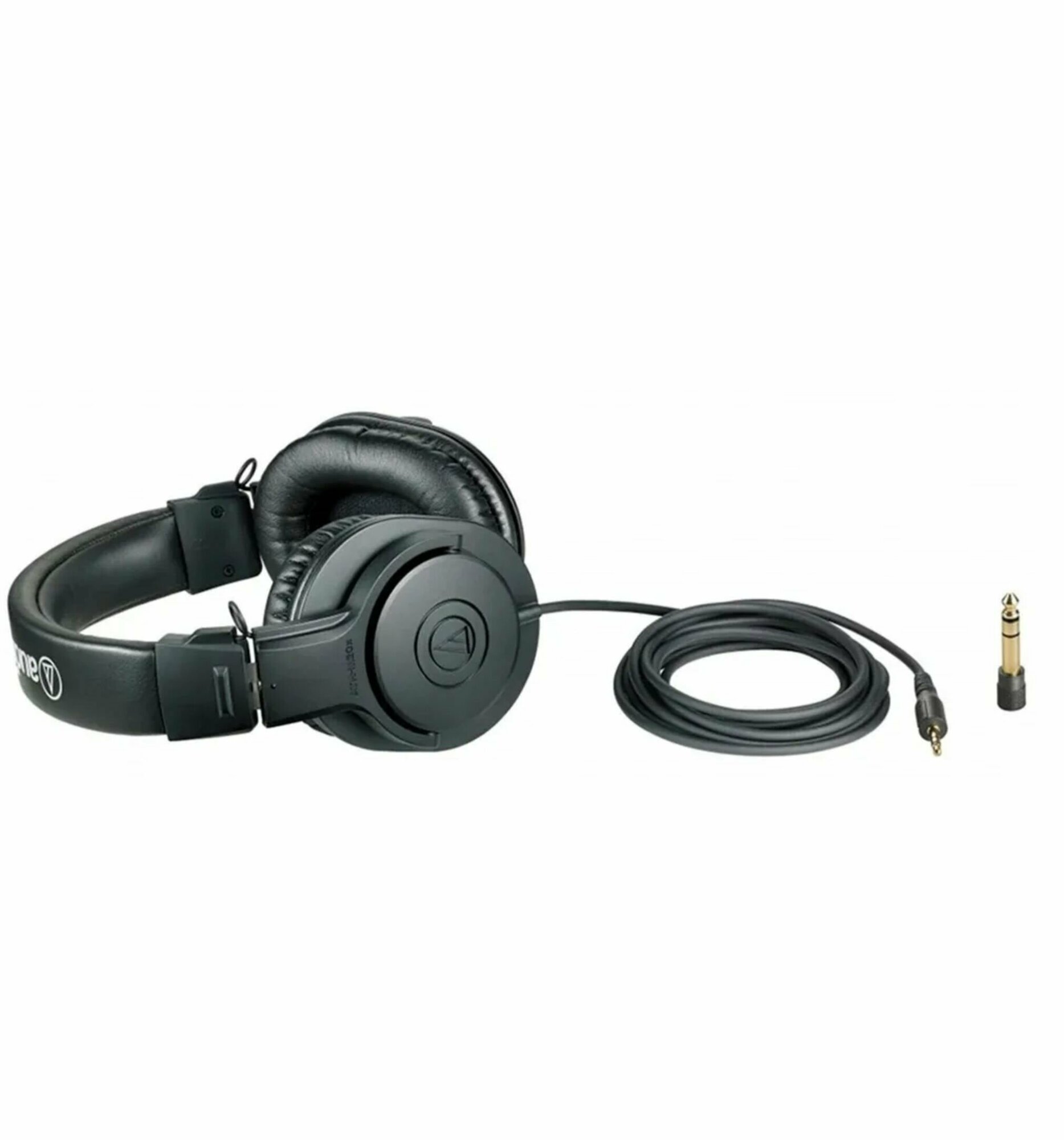 Проводные наушники Audio-Technica ATH-M20x , Высококачественные наушники для мониторинга и аудиозаписи, черный