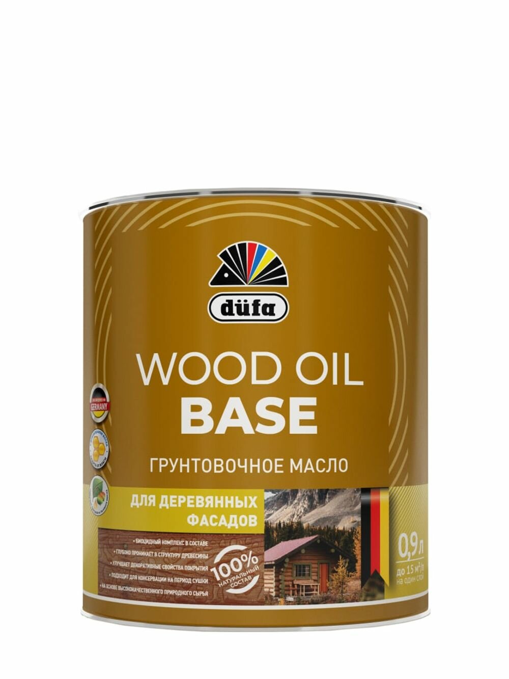 Масло грунтовочное Dufa Wood Oil Base 0,9л