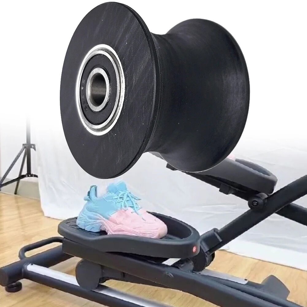 Эллиптический ролик для ног, направляющее колесо, шкив 70x51x17 мм, эллиптическое роликовое колесо для фитнеса, тренажерного зала, спортивного оборудования, поставки