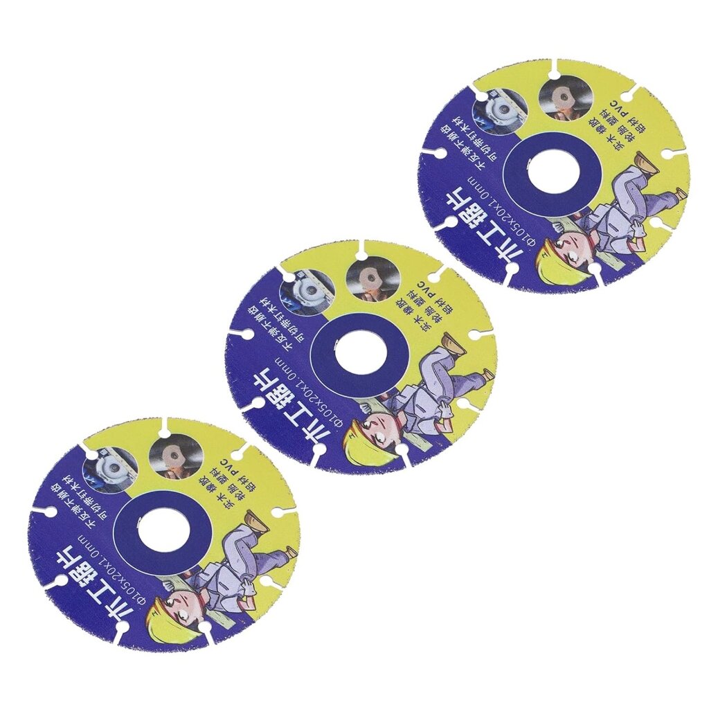 1 комплект из 3 штук деревообрабатывающих пильных полотен