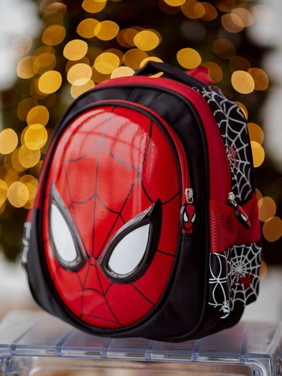 Рюкзак для мальчика Человек Паук, детский дошкольный в садик