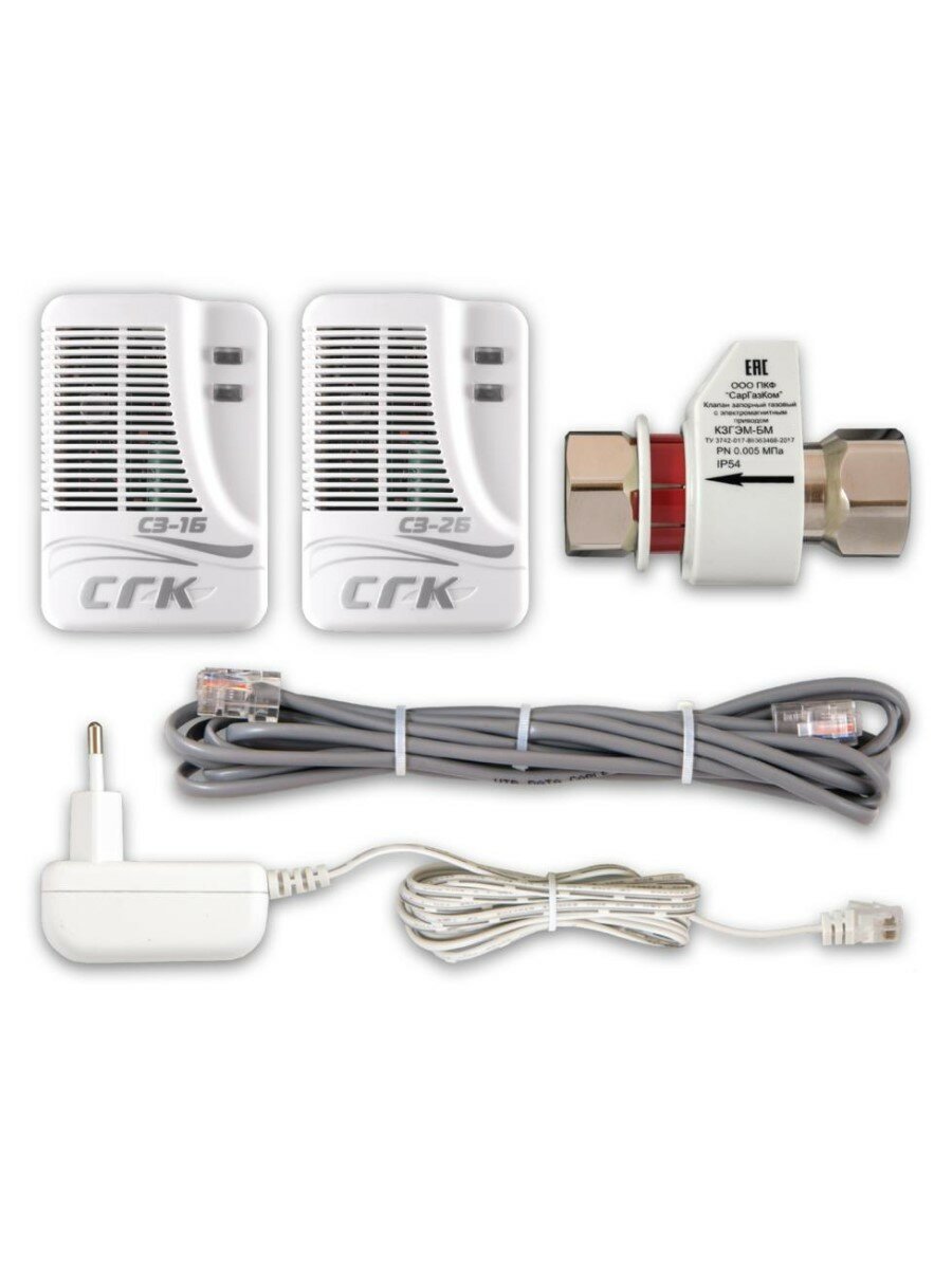 Система контроля загазованности СарГазКом, СГК-2-Б-СО+CH4 DN 20 НД