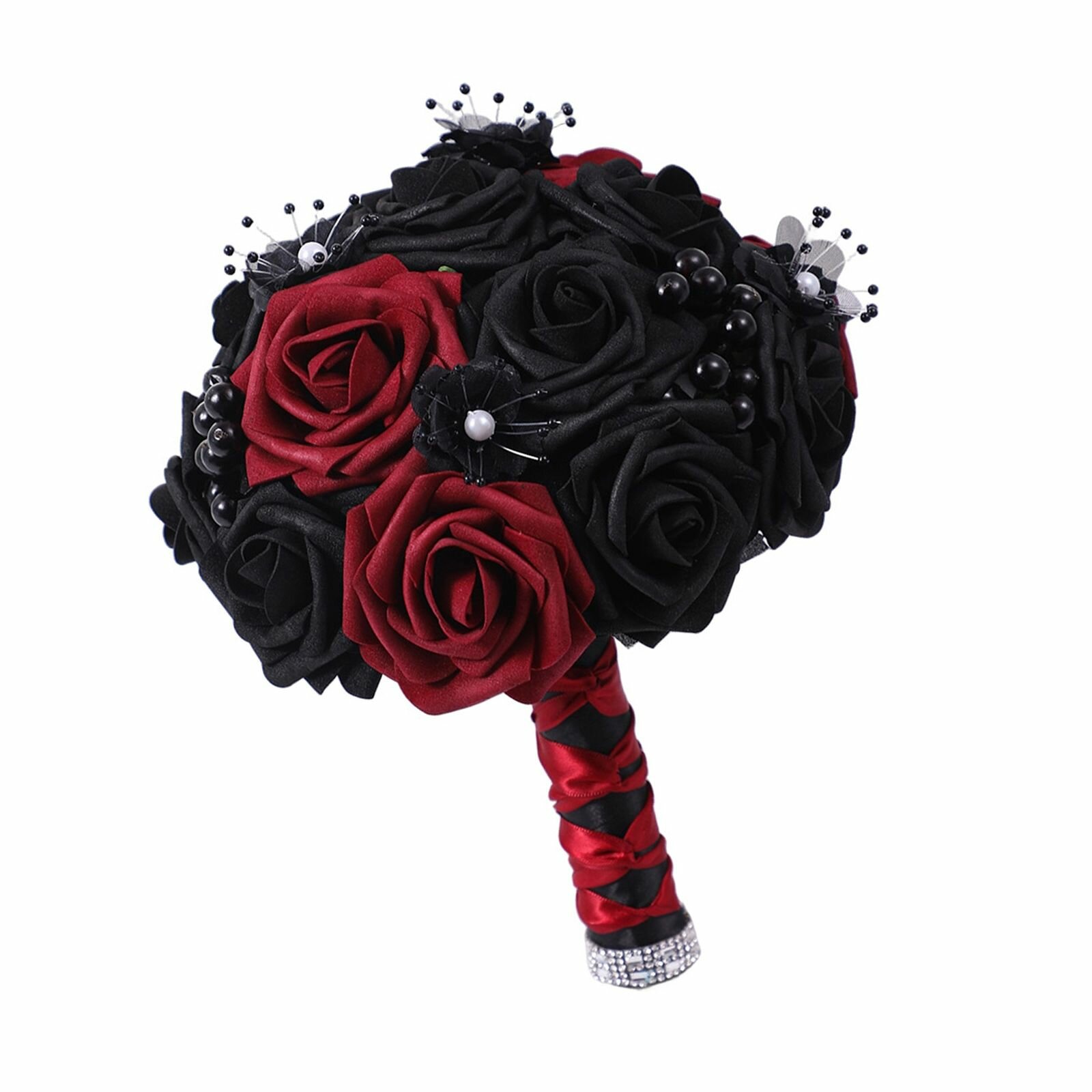 Готический свадебный букет искусственные цветы для подружек невесты свадьба