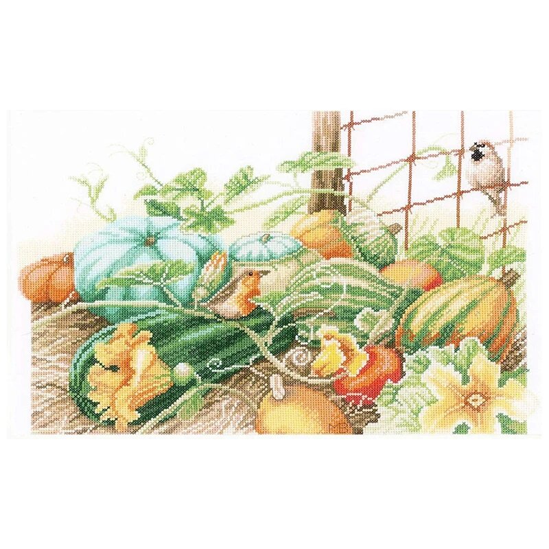 Набор для вышивки крестом Lanarte Тыква 18CT unprint canvas