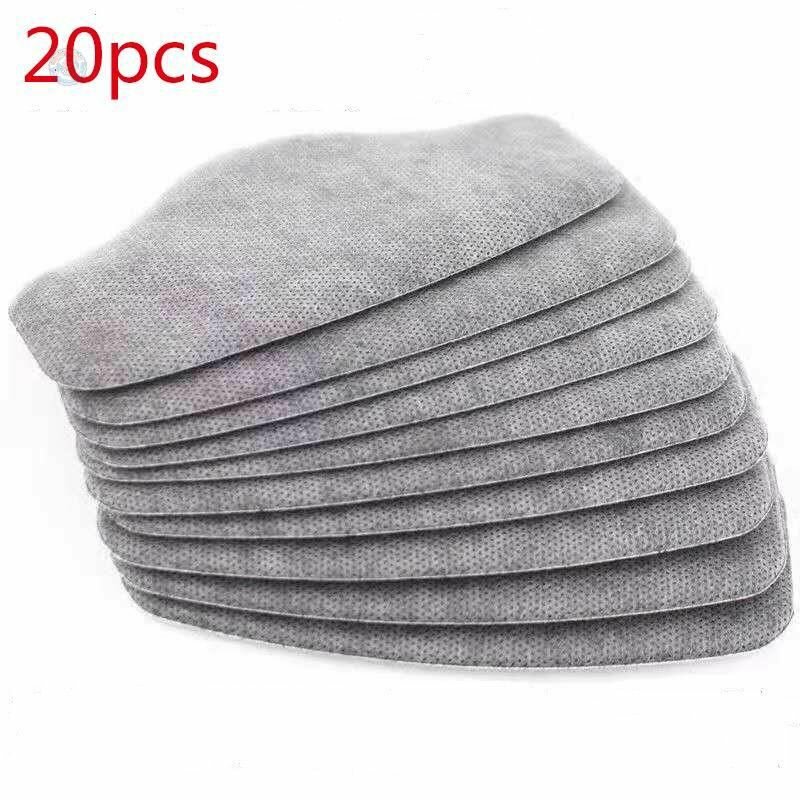 Пятислойные сменные фильтры 3701cn для противопылевых масок, толстые активные вставки, комплект 20 шт, защита от пыли и аллергенов