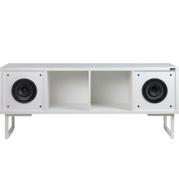 Акустическая тумба под виниловые пластинки Radiotehnika Rondo 400 Stage White