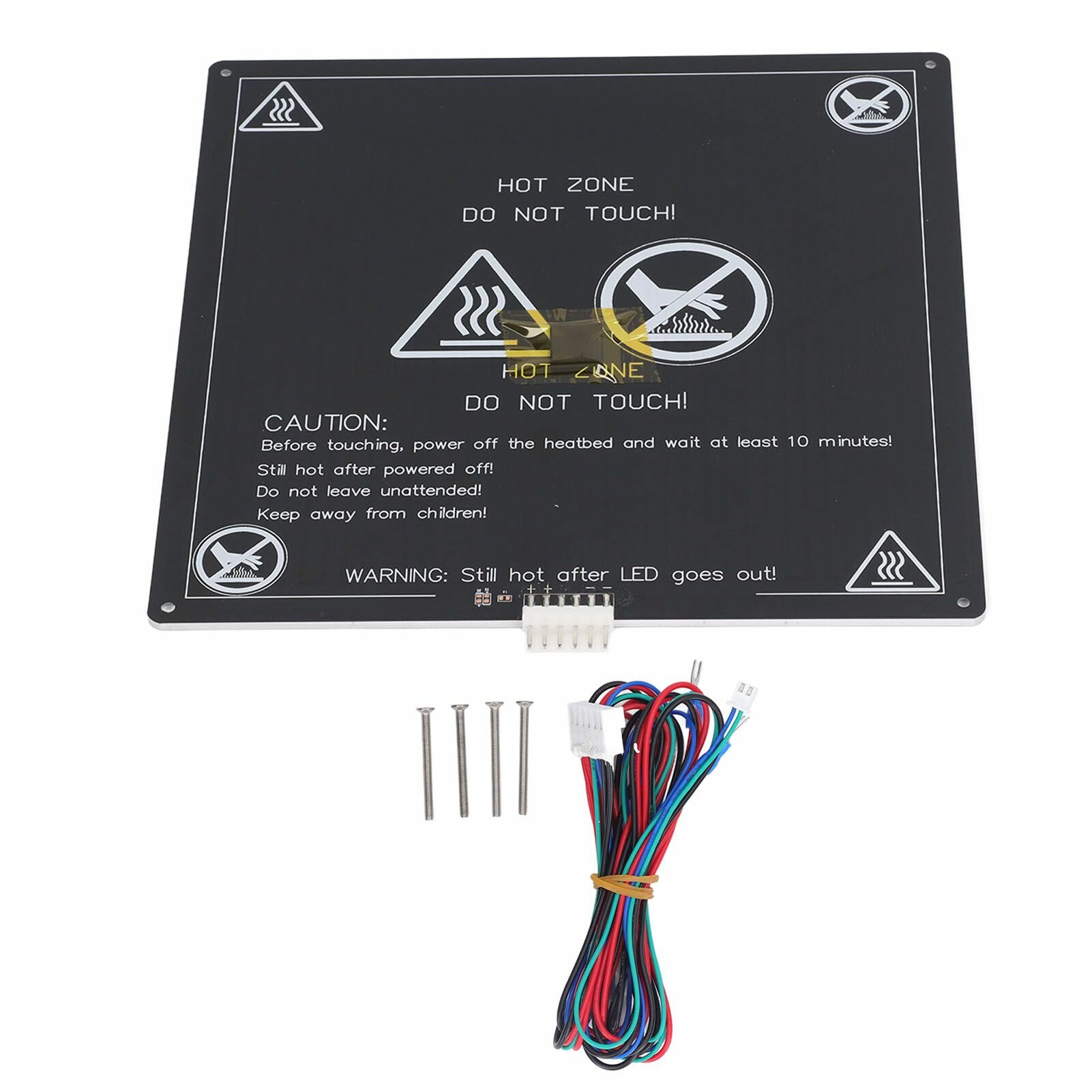 12V 1.2 3D принтер Алюминиевая платформа с подогревом 220*220*3 мм для A8 A6 A2 и других DIY моделей
