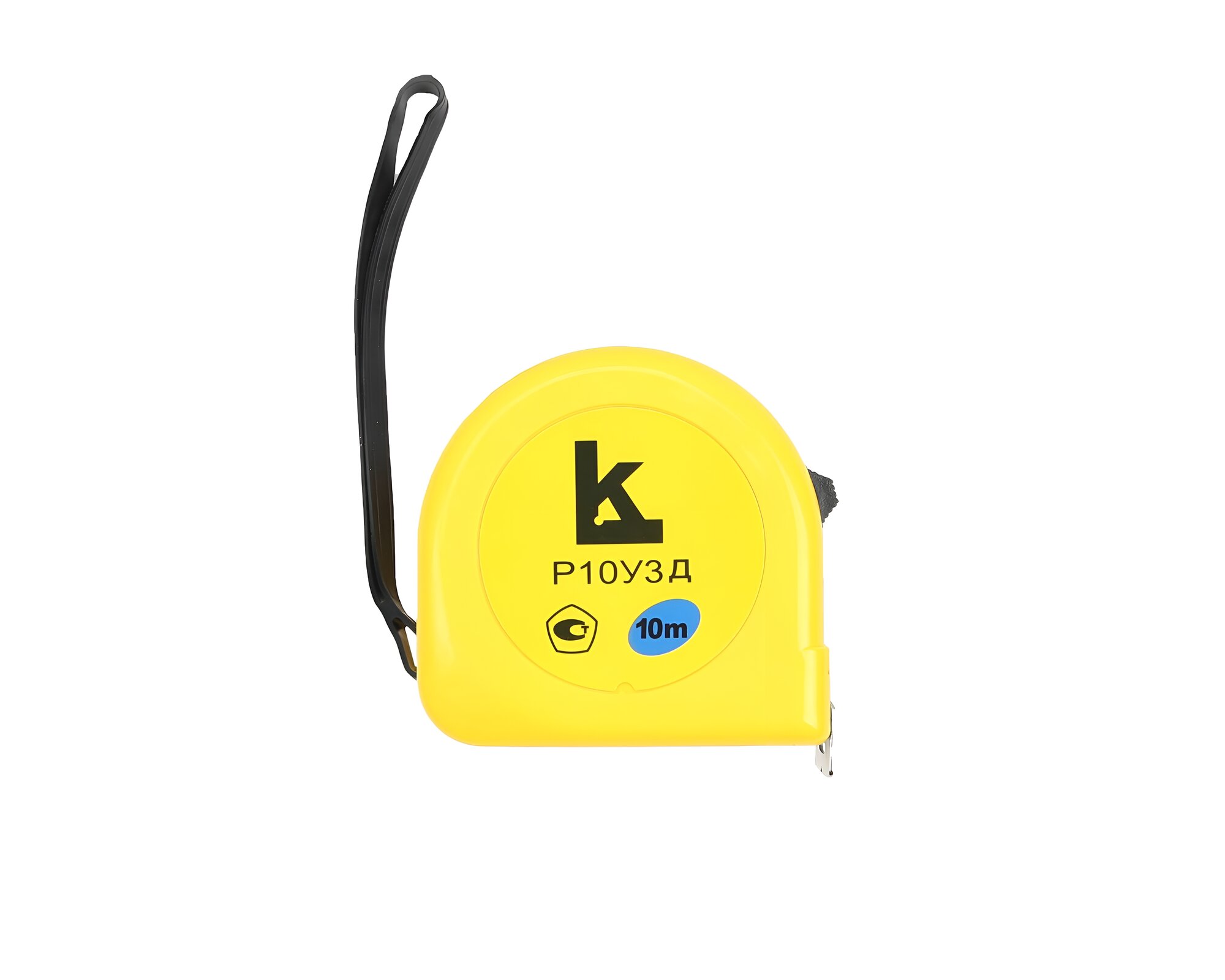 Рулетка Калиброн Р10УЗД, стальная лента, грси №71665-18, 10 м