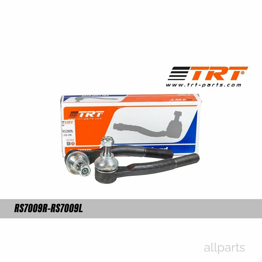 TRT RS7009R-RS7009L Наконечник рулевой R/L Комплект ВАЗ 2108 TRT RS7009R-RS7009L