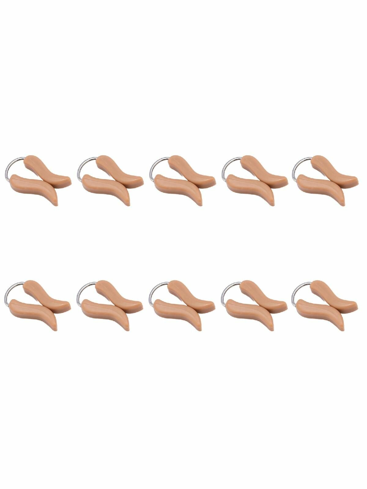 Набор для шитья одежды,10 шт, пряжка с фиксированным зажимом для одежды своими руками-коричневый