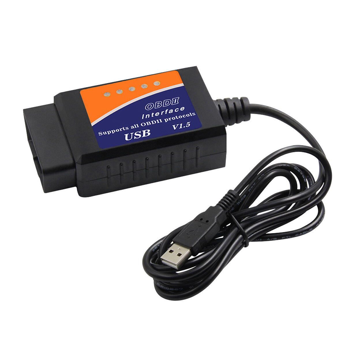 USB-адаптер FORS-can ELM327 OBD2 для Windows, сканер ELMconfig, диагностический инструмент кодирования с переключателем MS-CAN/HS-CAN для автомобилей Ford, Lincoln, Mazda, Mercury