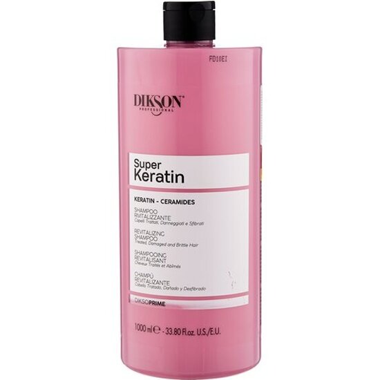 Кондиционер Dikson DiksoPrime, с кератином и керамидами, для поврежденных волос 1 л