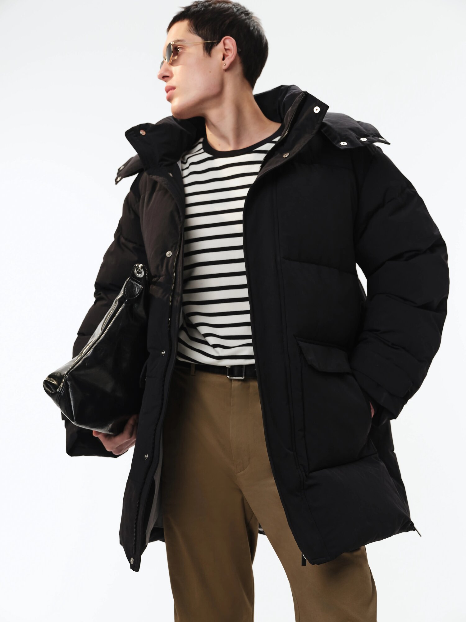 Куртка URBANTIGER Repreve padding, размер M, черный