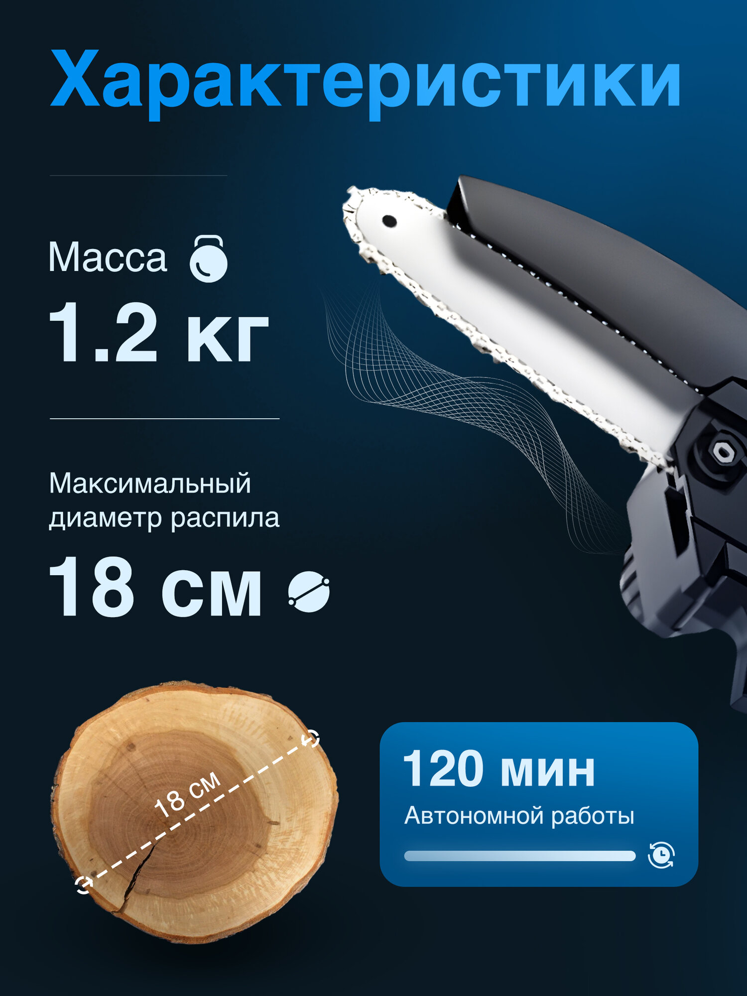 Цепная электропила — фото 1