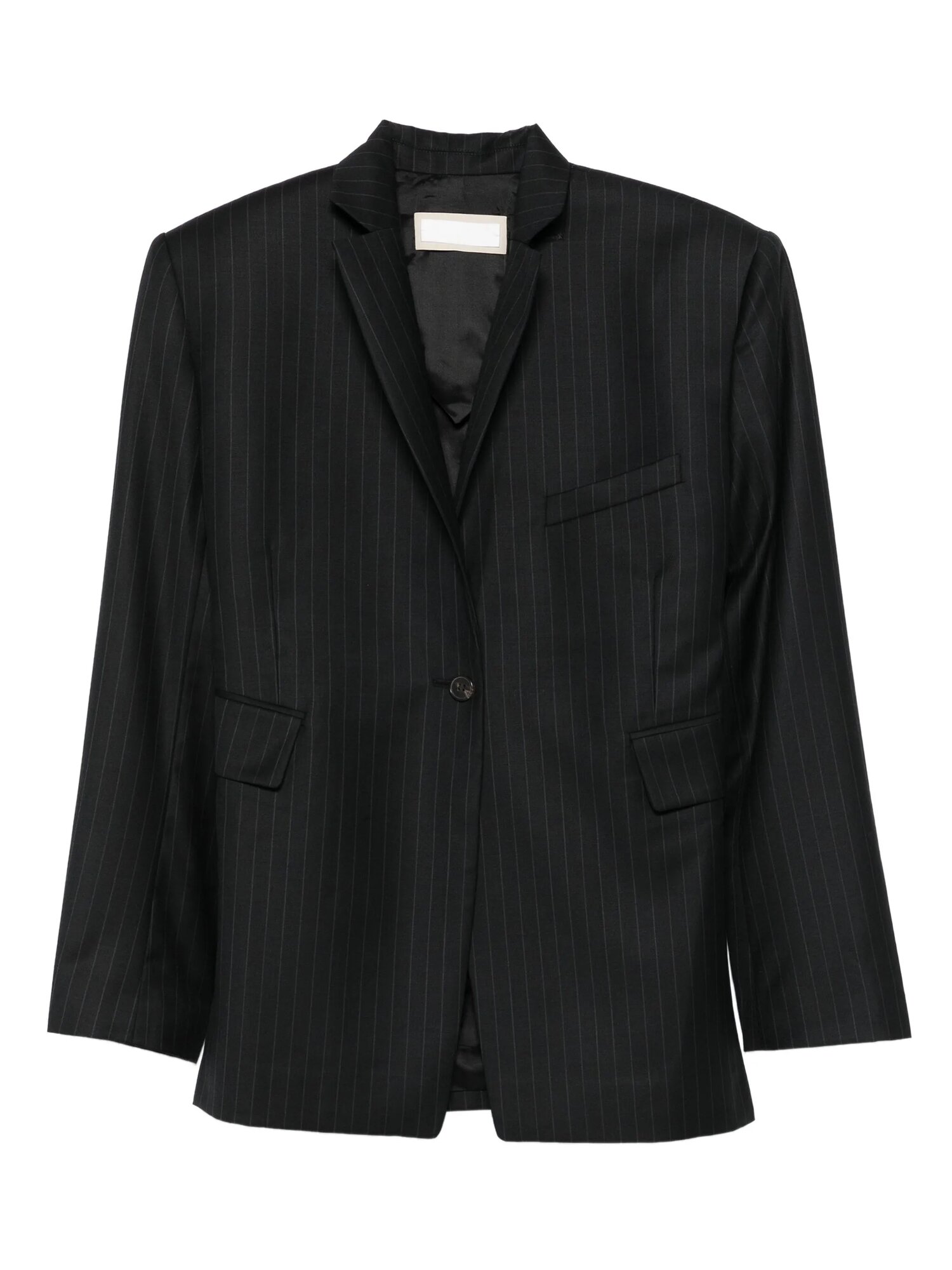 Пиджак Twist-detail pinstriped blazer