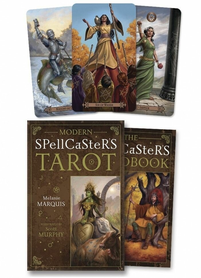 Карты Таро Modern Spellcasters Tarot Cards Llewellyn / Таро Современного Заклинателя